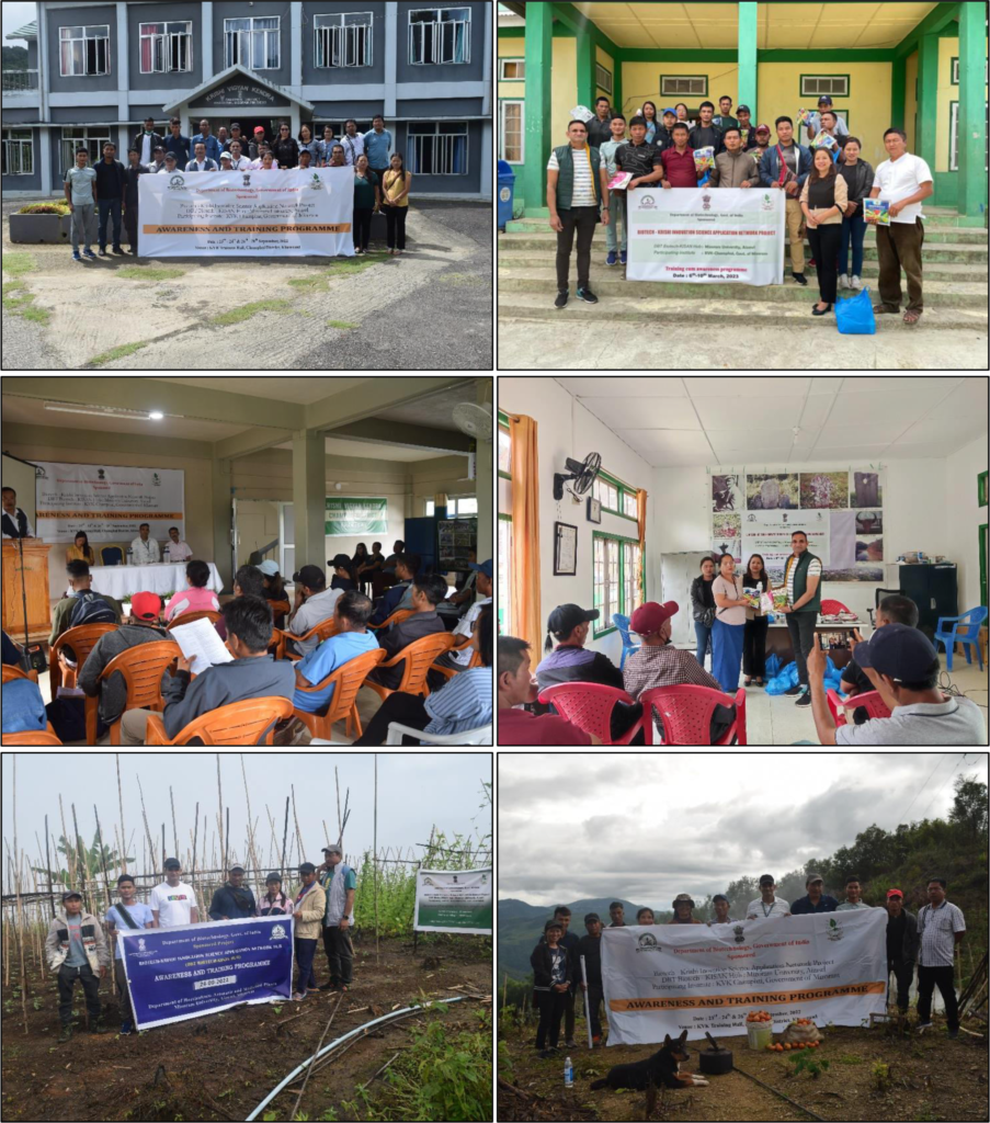 Farmer’s Training Programme – MZU Biotech-KISAN Hub