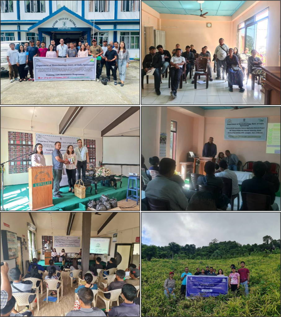 Farmer’s Training Programme – MZU Biotech-KISAN Hub